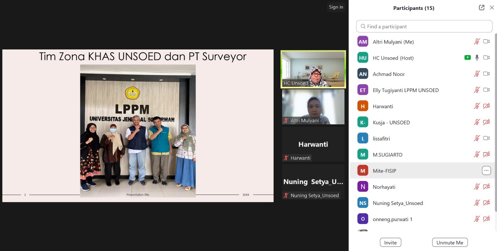 Halal Center LPPM Unsoed Gelar Sosialisasi Pembentukan Zona KHAS ...